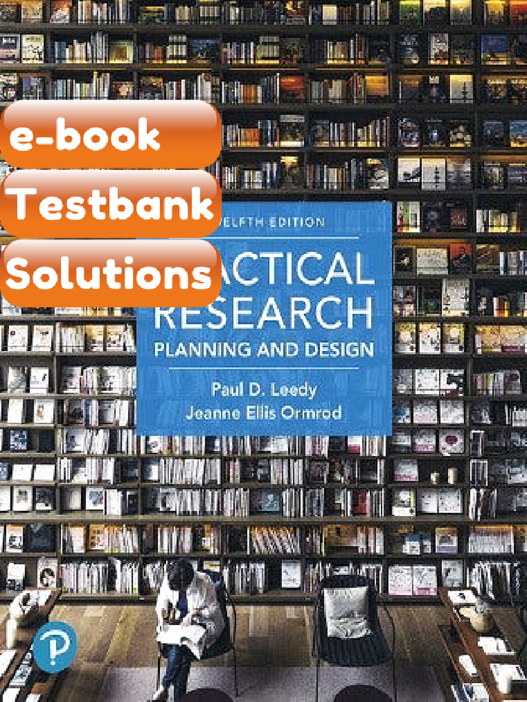 eBook & Testbank Practical Research Planning and Design 12th Edition ...