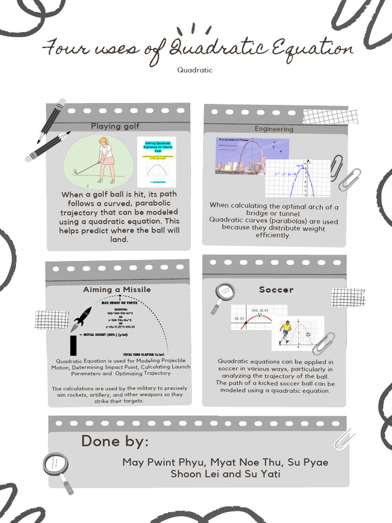 Four Uses of Quadratic Equation | PDF