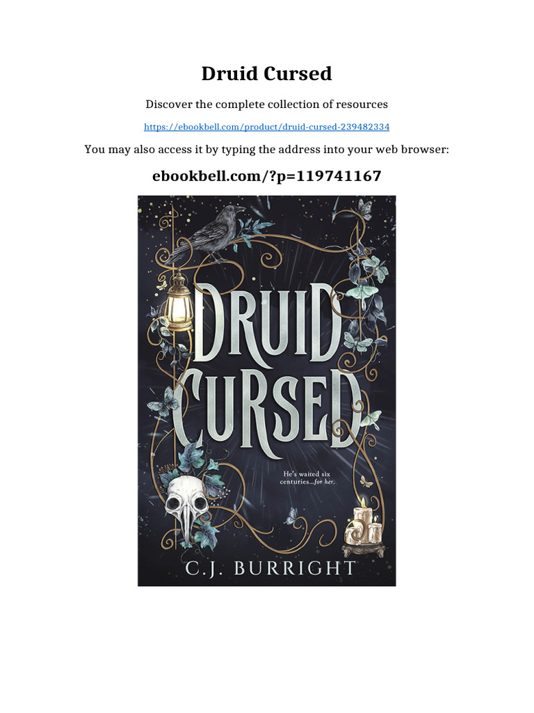 Druid Cursed No Waiting Time | PDF | Thought | Romani People