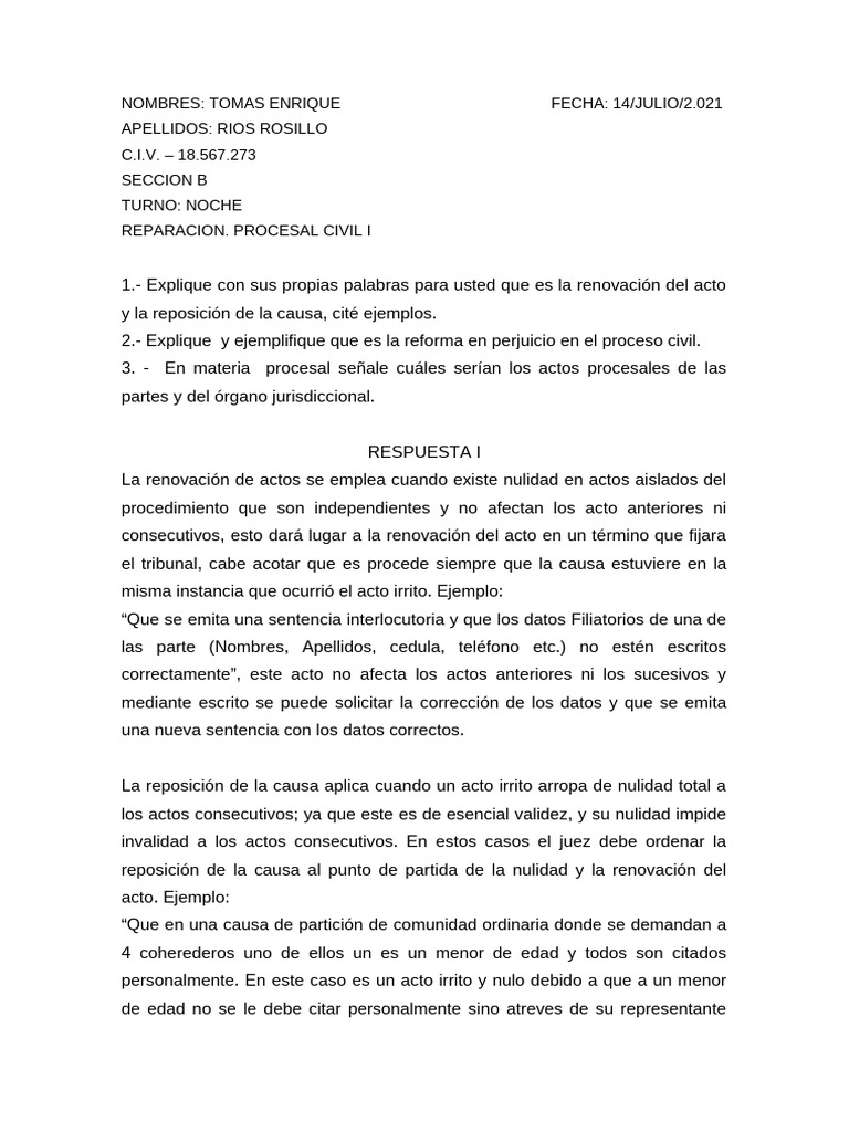 Rep Araci On | PDF | Sentencia (ley) | Ley constitucional