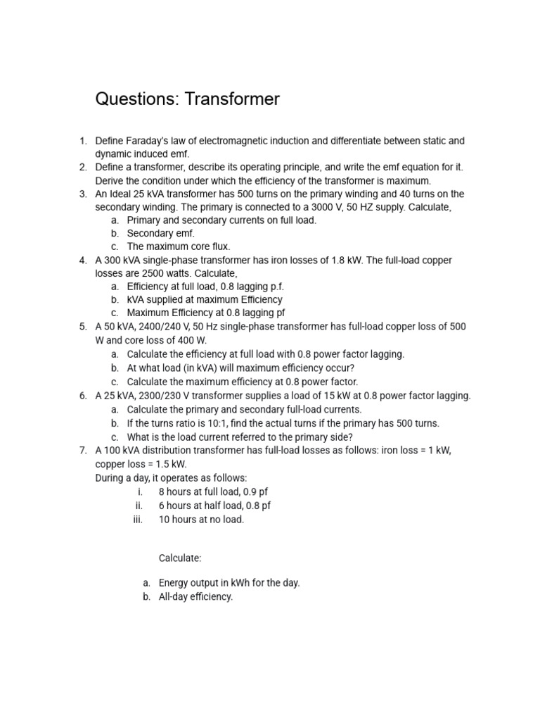 Tutorial Transformer Civil | PDF