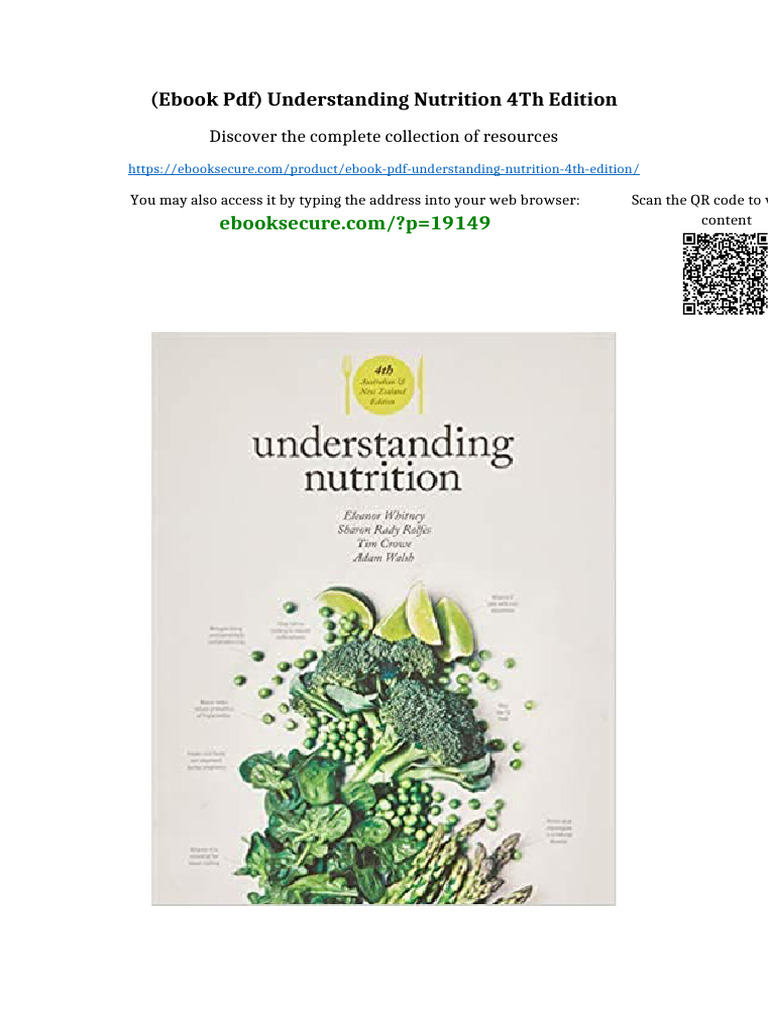 (Ebook PDF) Understanding Nutrition 4th Edition Online PDF | PDF | Diet ...