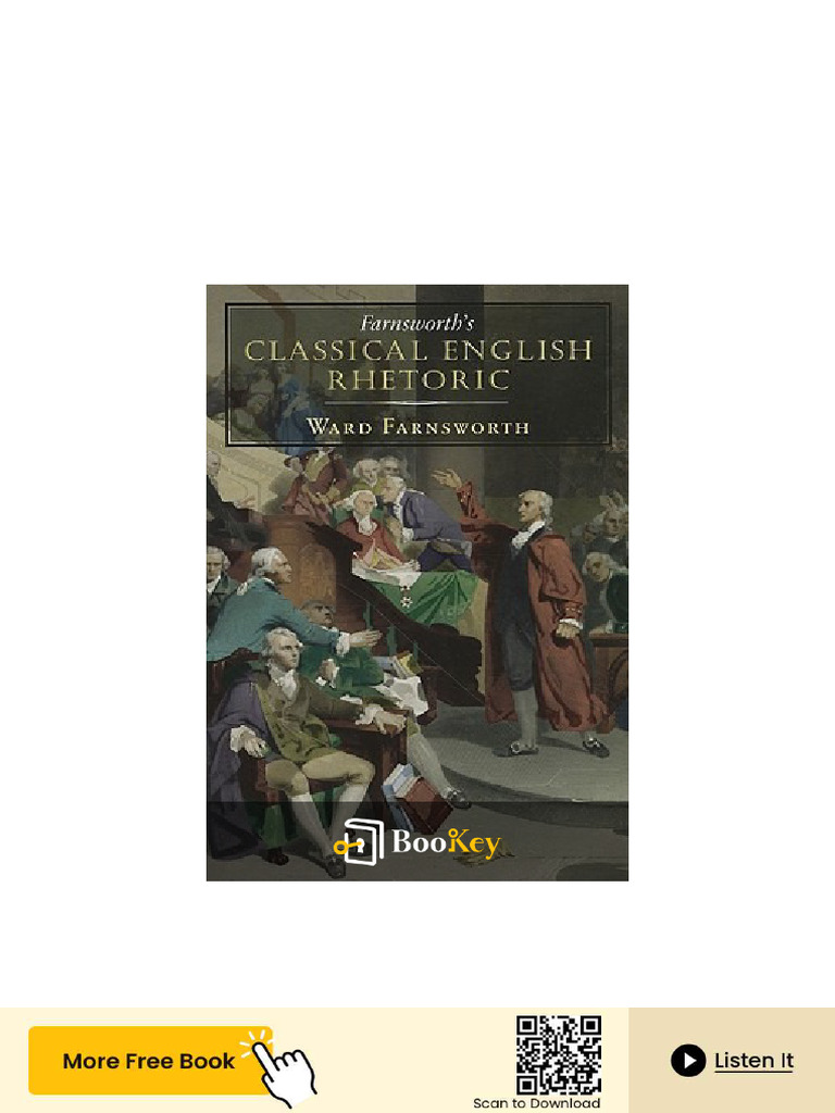 Farnsworth's Classical English Rhetoric | PDF | Rhetoric | Subject ...