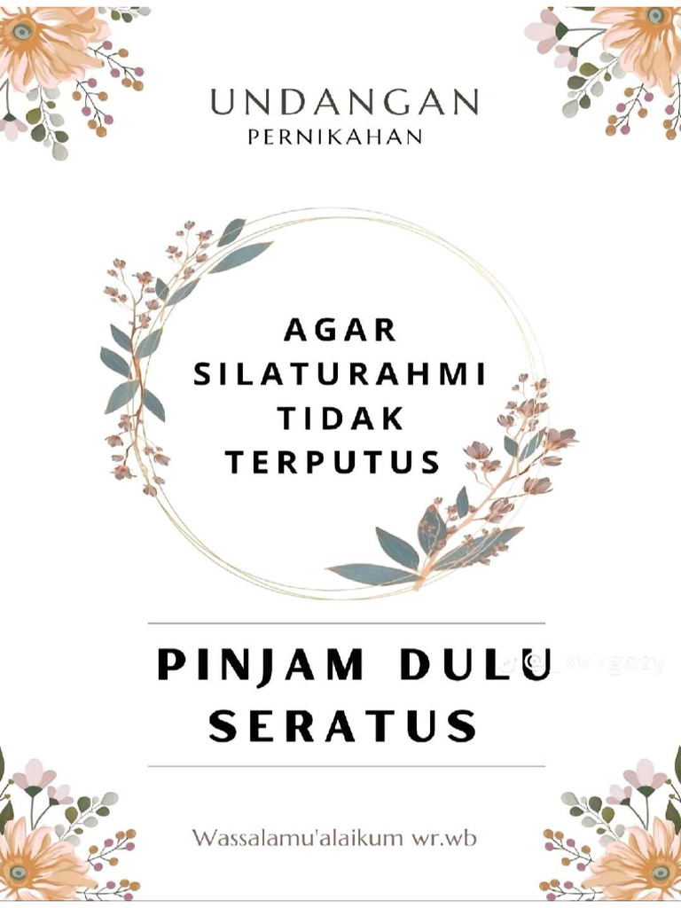 Undangan Pernikahan | PDF