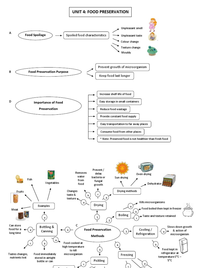Food Preservation Methods Overview | PDF | Food Preservation | Foods