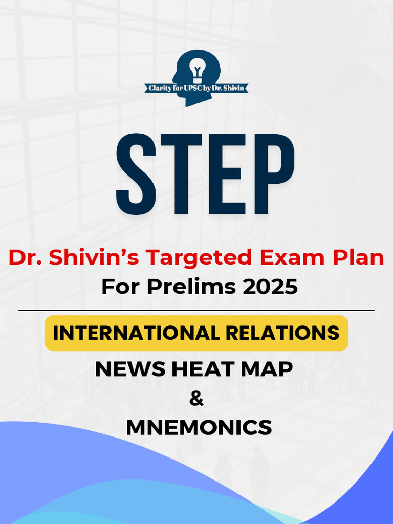 IR (News Heat Map and Mnemonics) | PDF | International Relations ...