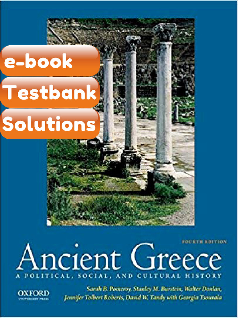 eBook & Testbank Ancient Greece 4th Edition by Sarah B Pomeroy Stanley ...
