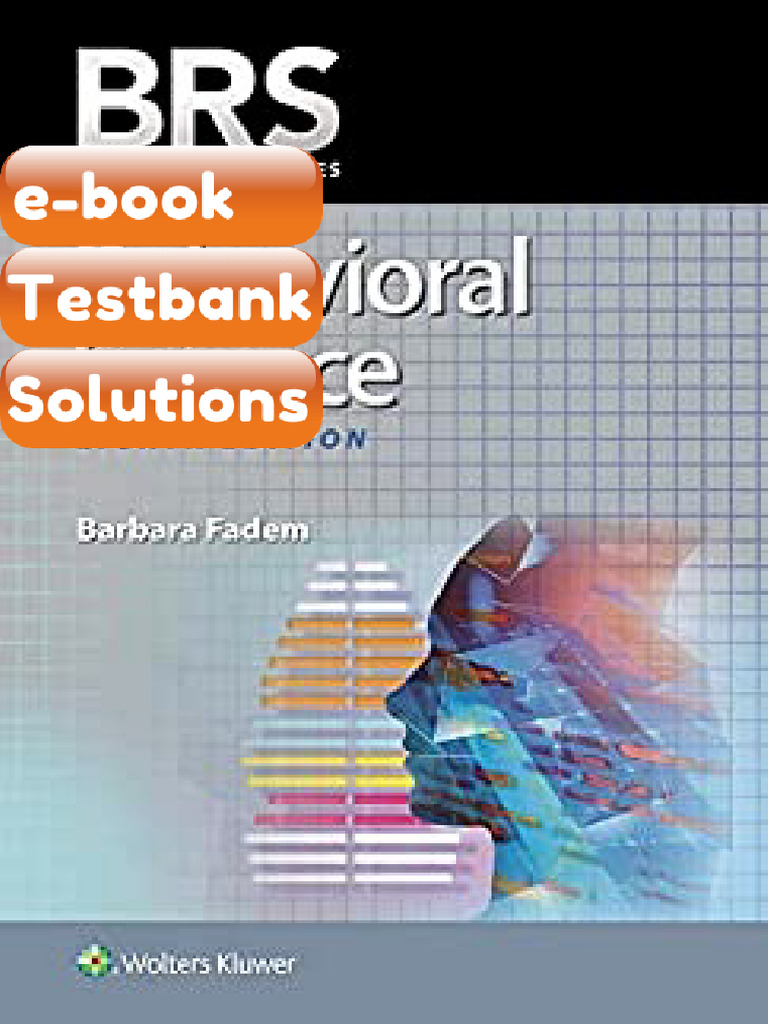 eBook & Testbank BRS Behavioral Science Board Review Series by Barbara ...