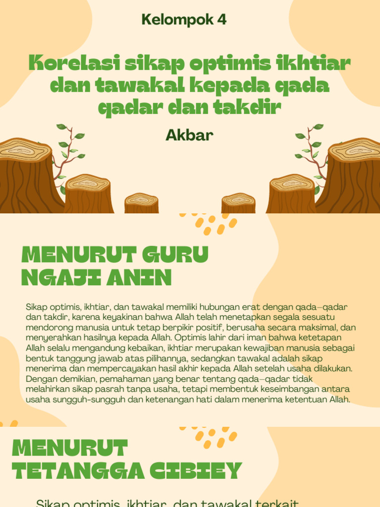 Takdir Mualaq Dan Takdir Mubram | PDF