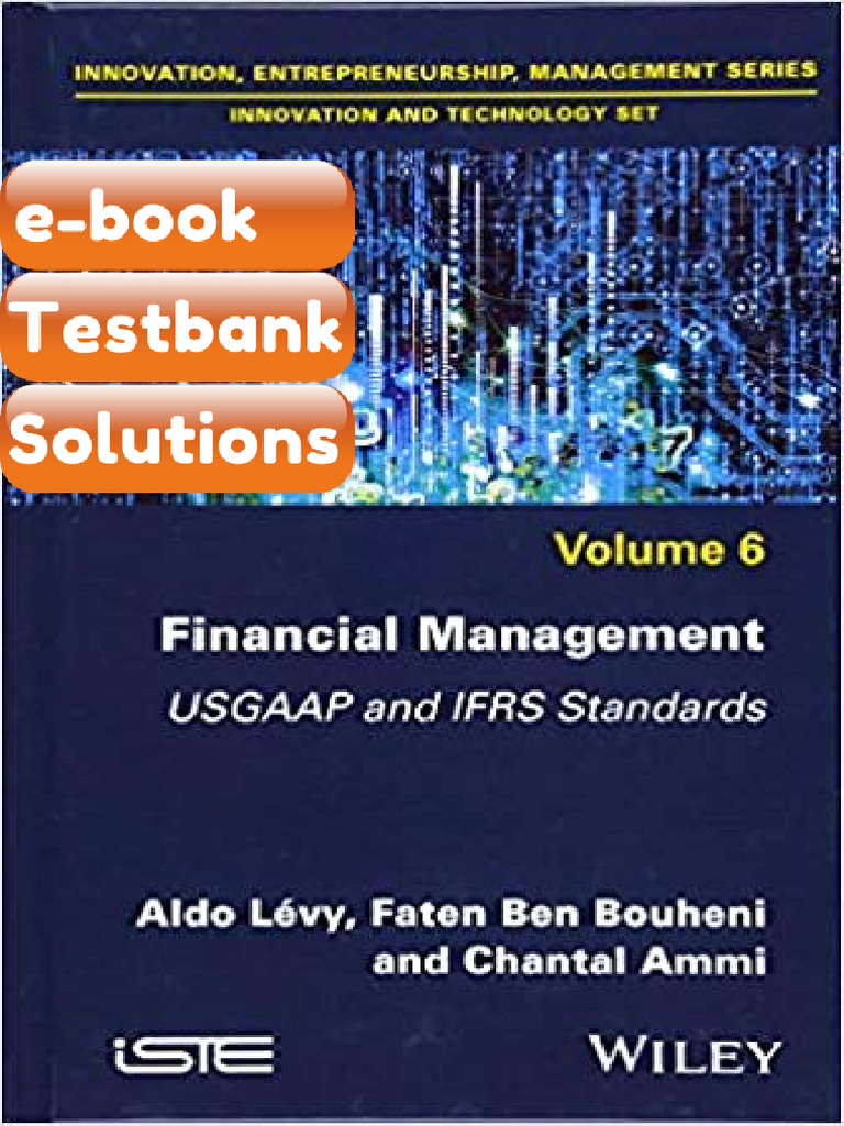 eBook & Testbank Financial Management USGAAP and IFRS Standards by Aldo ...