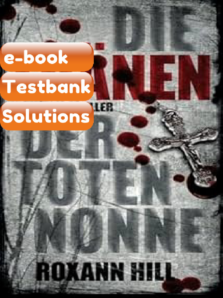 Testbank Die Trnen Der Toten Nonne Der Zweite Fall Fr Steinbach Und ...