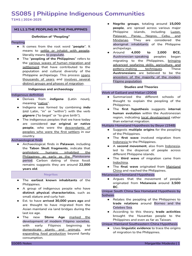 Philippine Indigenous Communities | PDF | Philippines