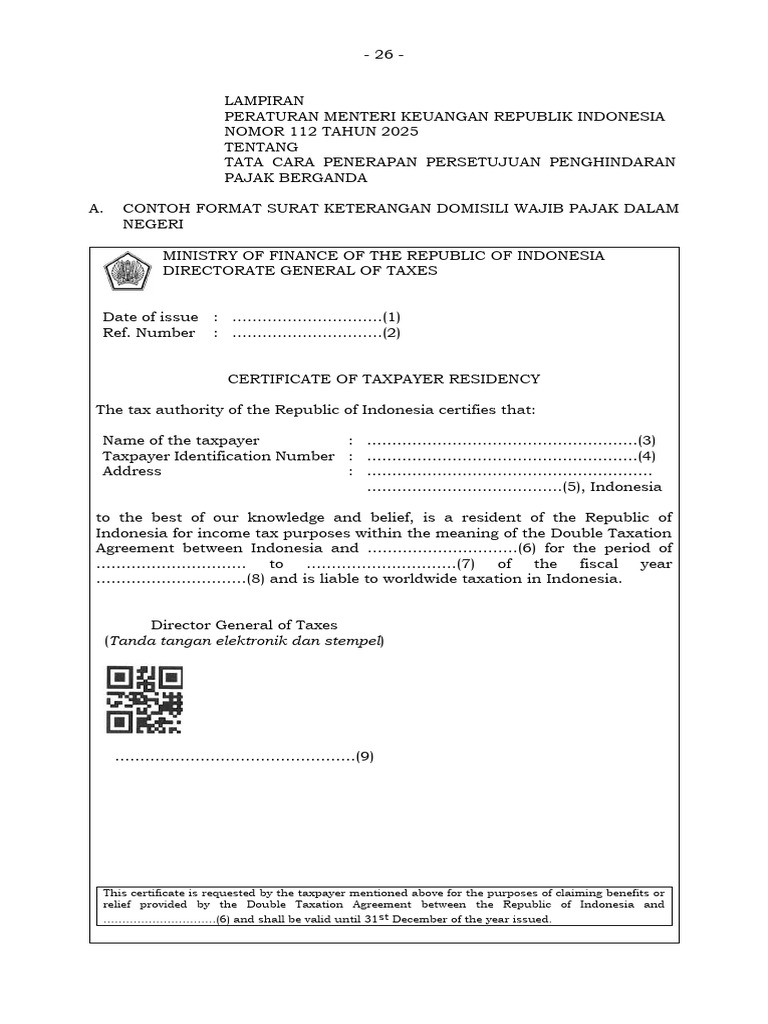 1b. Lampiran PMK-112 Form DGT | PDF