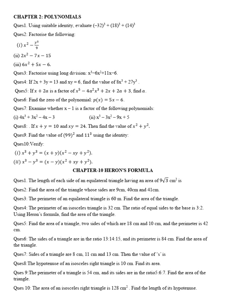 ch 2 and ch 10 | PDF