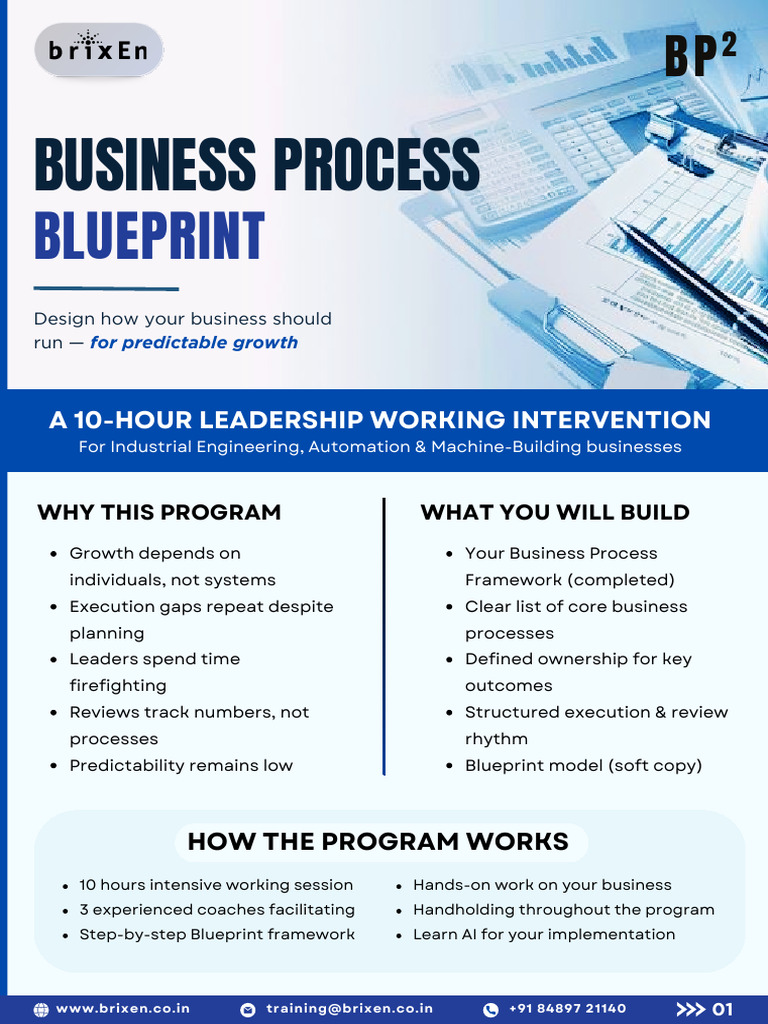 Business Process Blueprint Brochures Copy (2) | PDF | Cognition ...