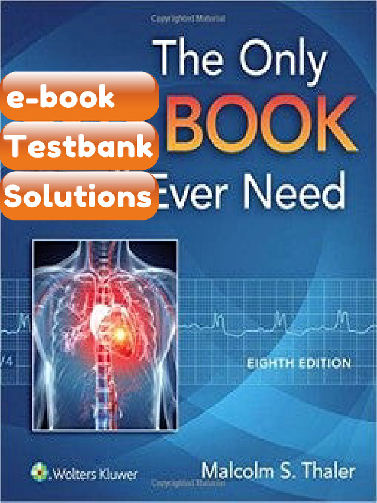 The Only EKG Book Youll Ever Need Eighth Edition eBook & Testbank | PDF ...
