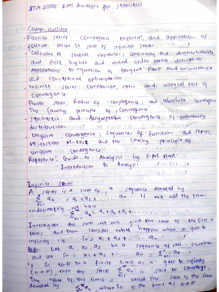 Real Analysis | PDF