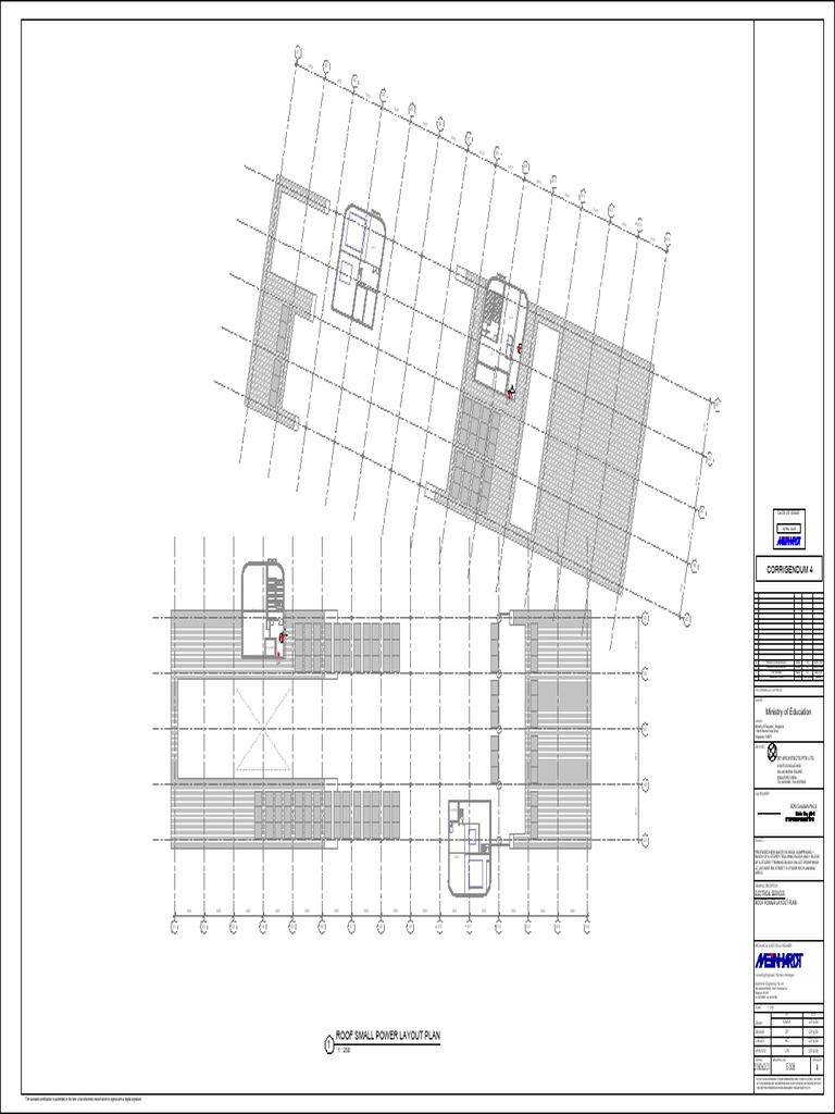 218062 01 e 308 Roof Power Data Tel Cable Plan Tc4 | PDF