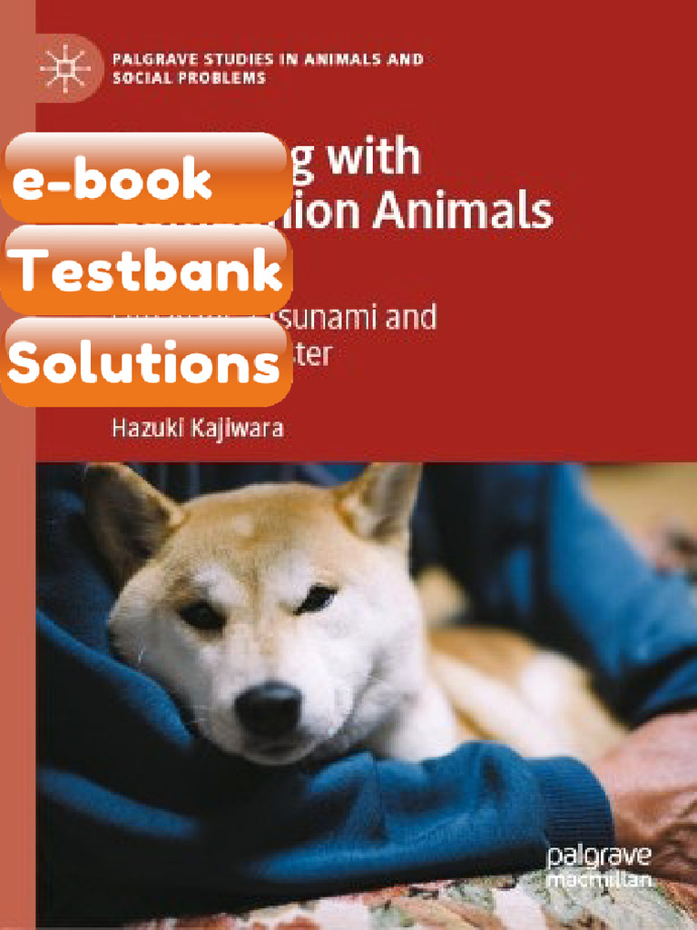 Surviving With Companion Animals in Japan Life After a Tsunami and ...