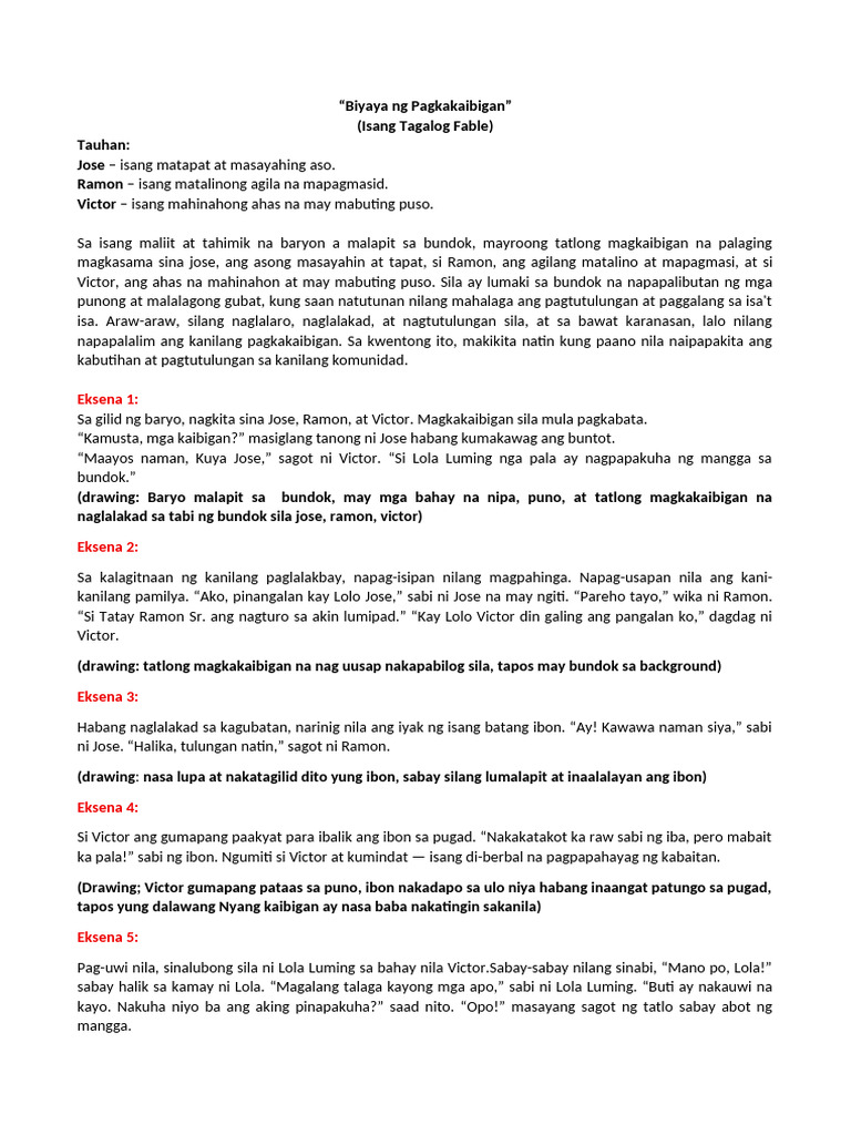 Biyaya-ng-Pagkakaibigan | PDF