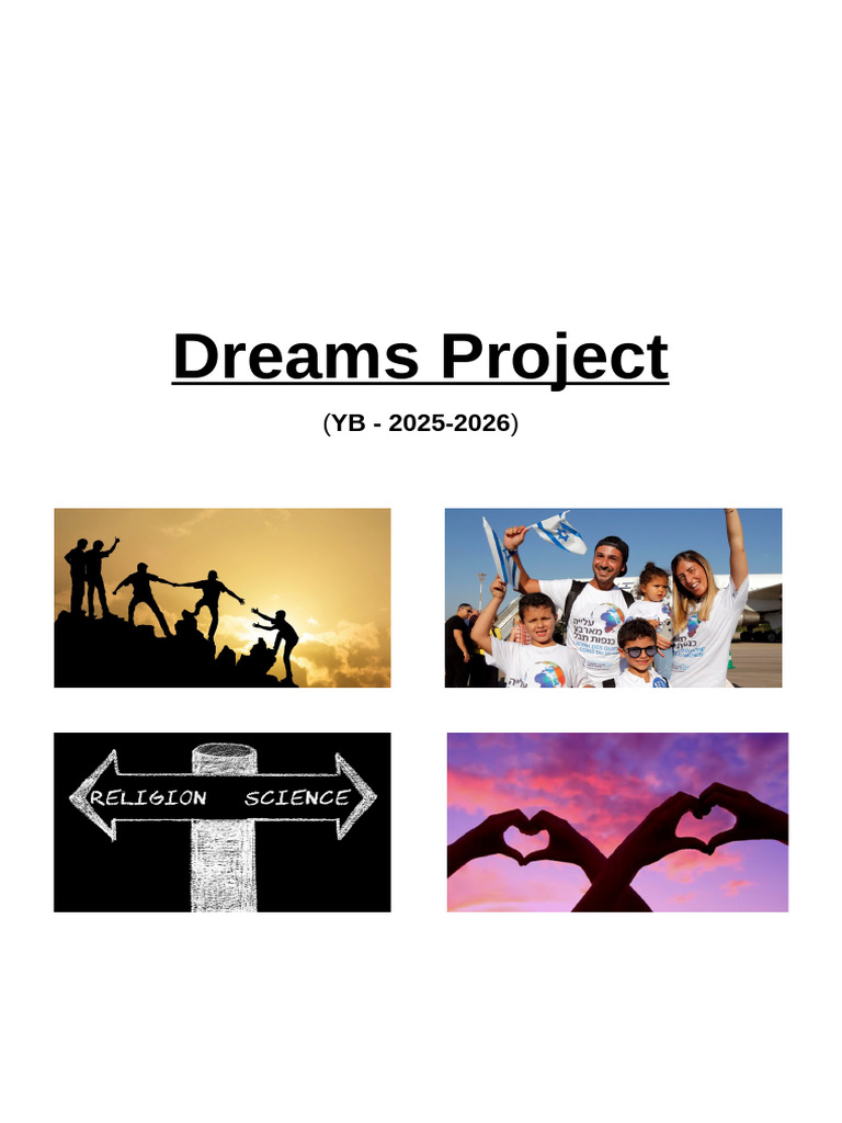 YB Dreams Project Instructions - 2025-2026 | PDF | Interview