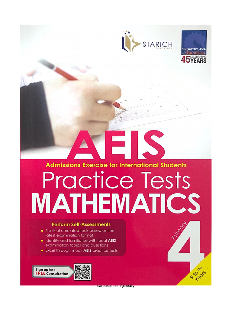 AEIS Practice Tests for P4 Entry.pdf - Documents | PDF