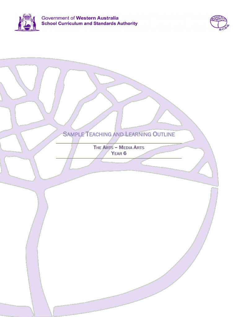 Year 6 Media Arts Sample Teaching and Learning Outline | PDF ...