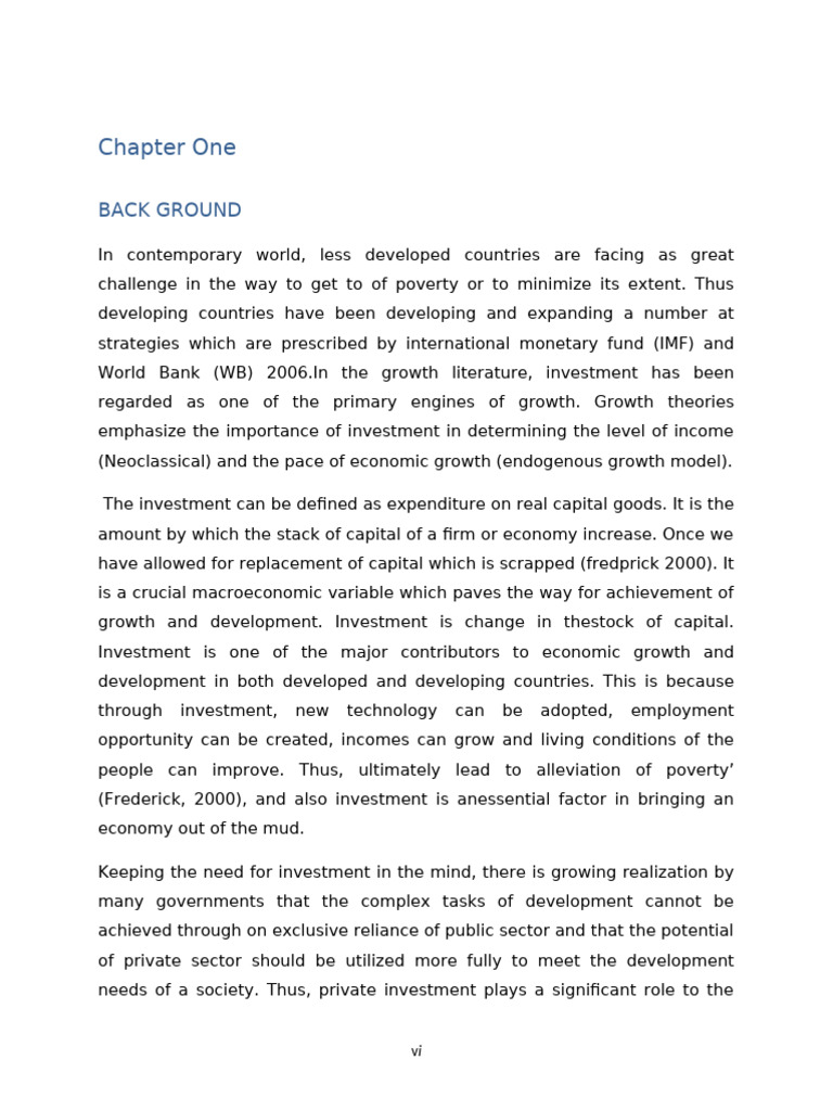 Kedire paper_3 | PDF | Economic Growth | Capital (Economics)