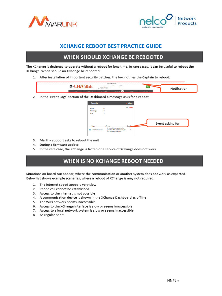 XChange Restart Best Practice | PDF | Booting | Computer Architecture