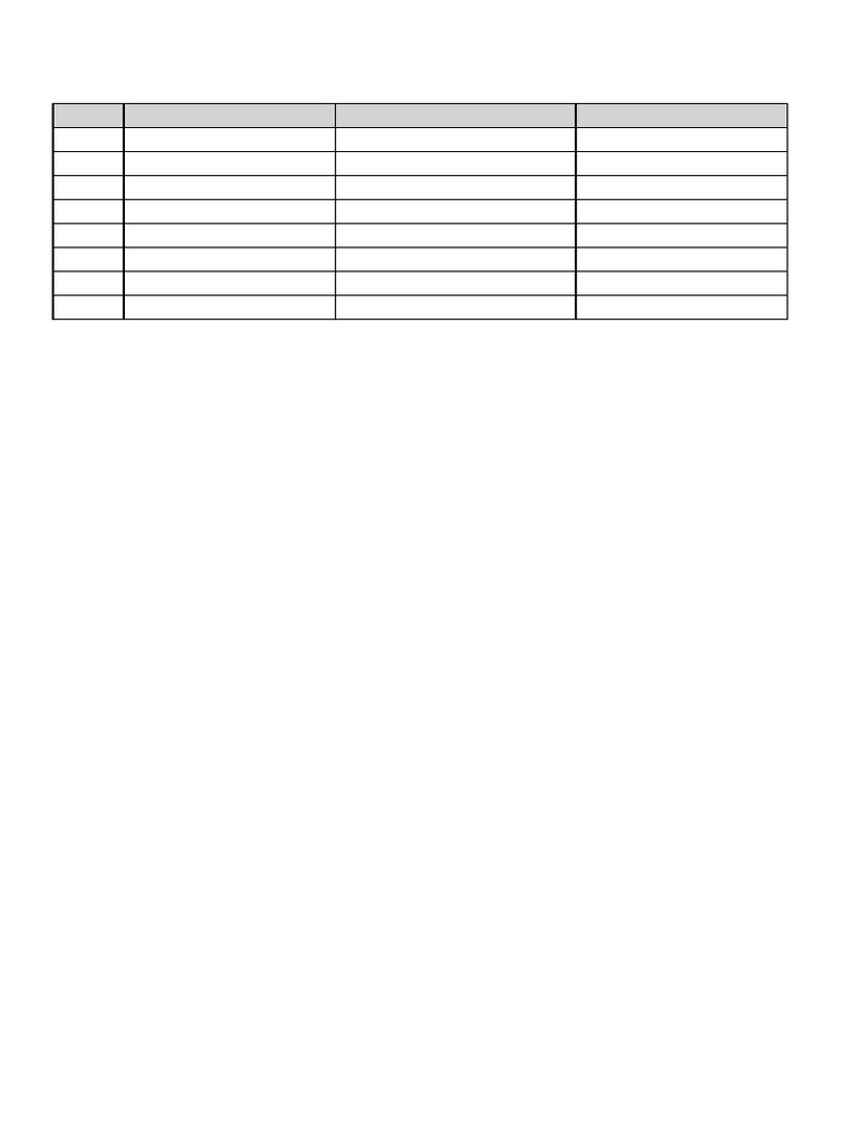 Stability Comparison Table | PDF