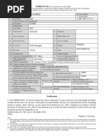 Form 60 New Format | PDF