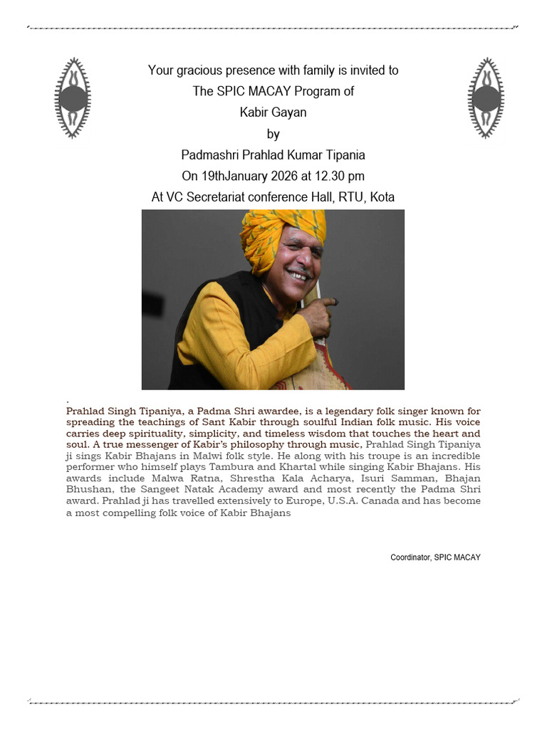 Spic Macay - Kabir | PDF