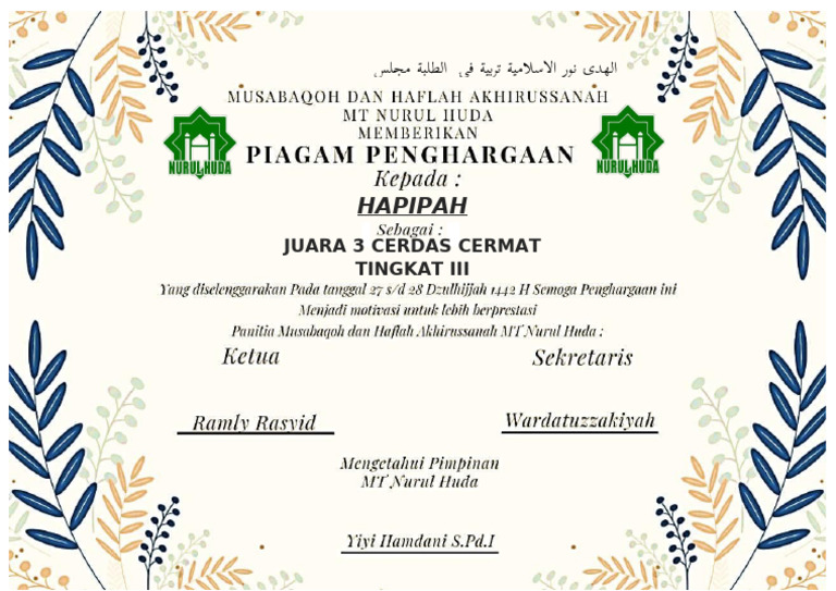 Cercer Tingkat III | PDF
