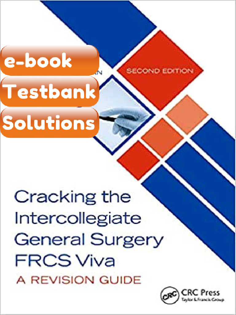 eBook & Testbank Cracking the Intercollegiate General Surgery FRCS Viva ...