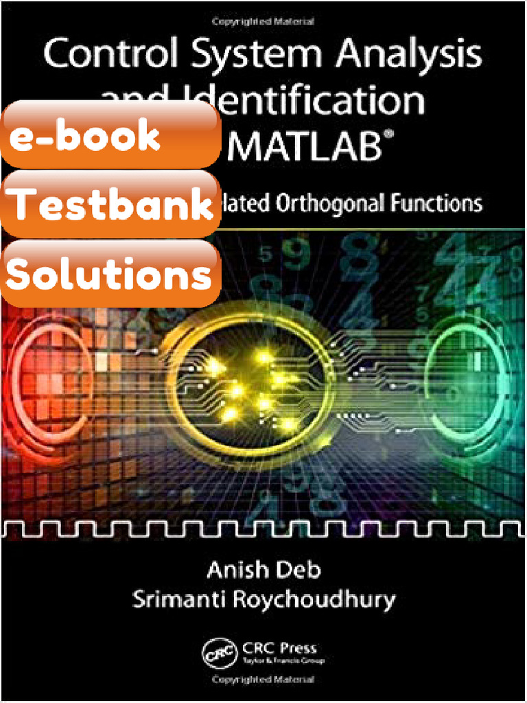 eBook & Testbank Control System Analysis and Identification With MATLAB ...