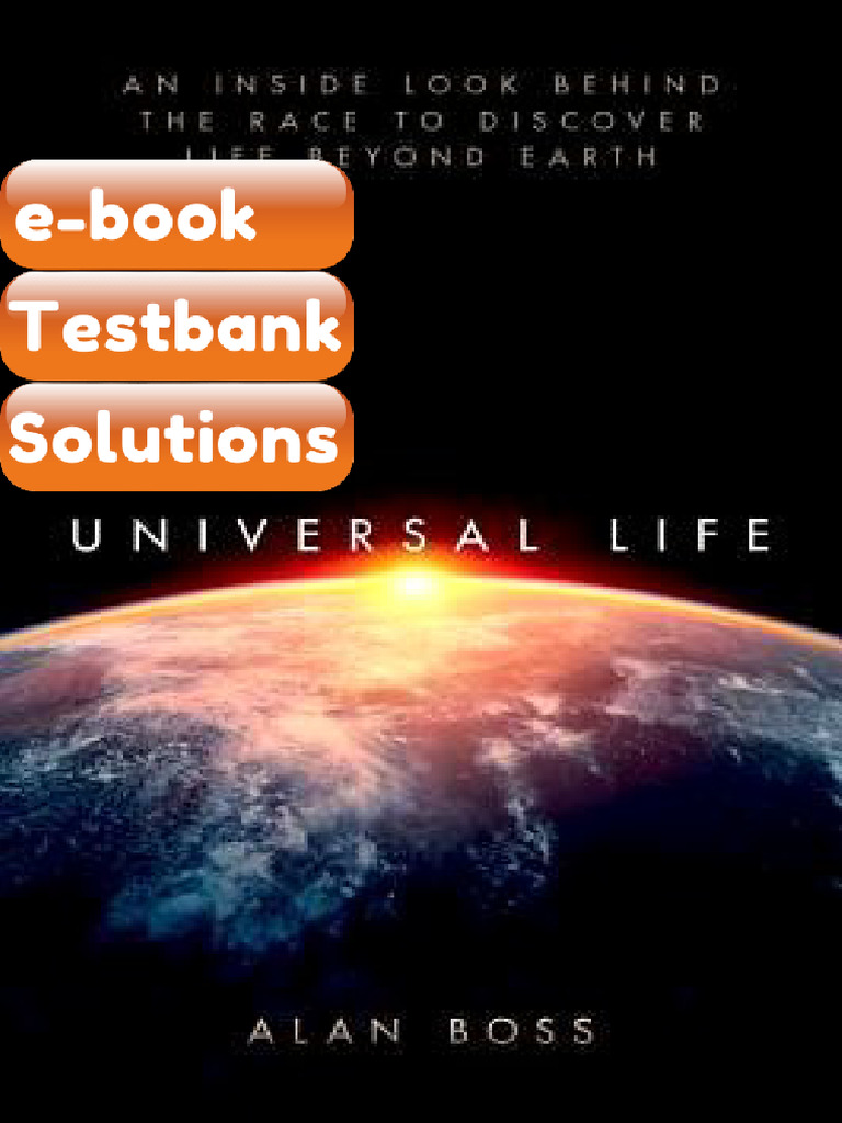 Universal Life An Inside Look Behind The Race To Discover Life Beyond ...