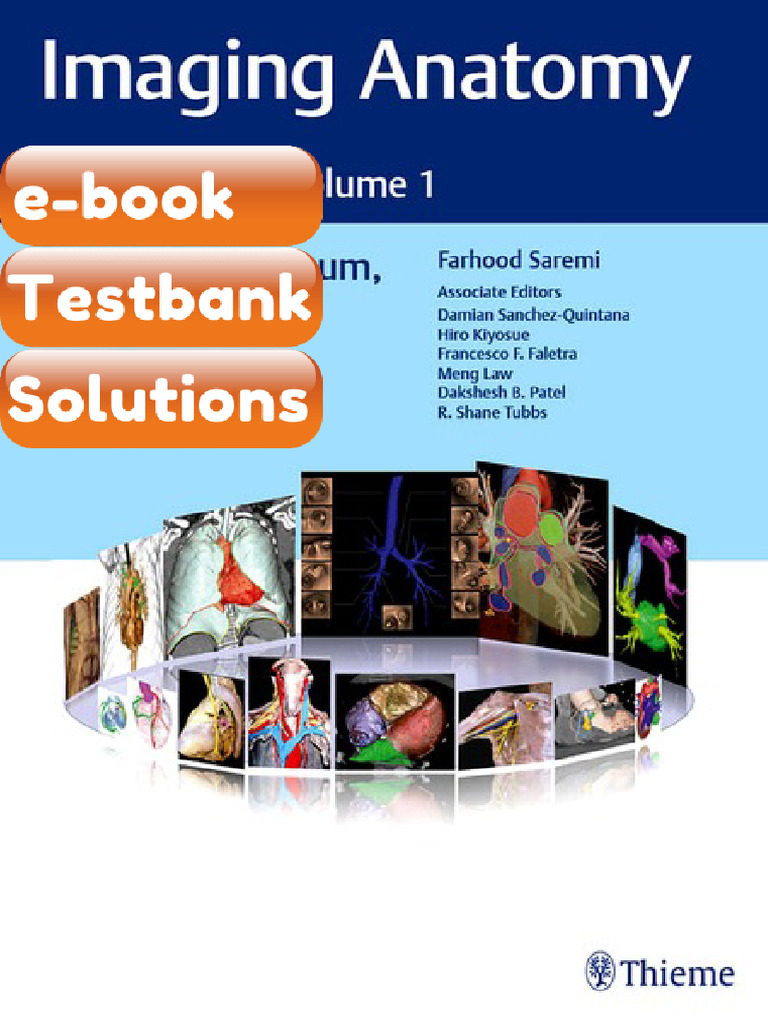 eBook & Testbank Imaging Anatomy Text and Atlas Volume 1 Atlas of ...