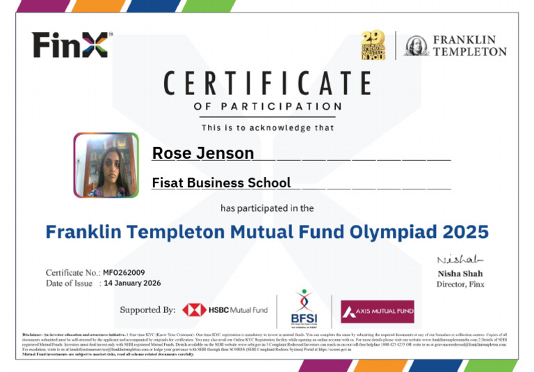 Mfop Mfo262009 Rose Jenson | PDF