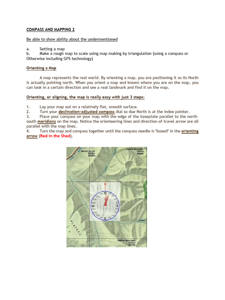 7 Compass and Mapping | PDF