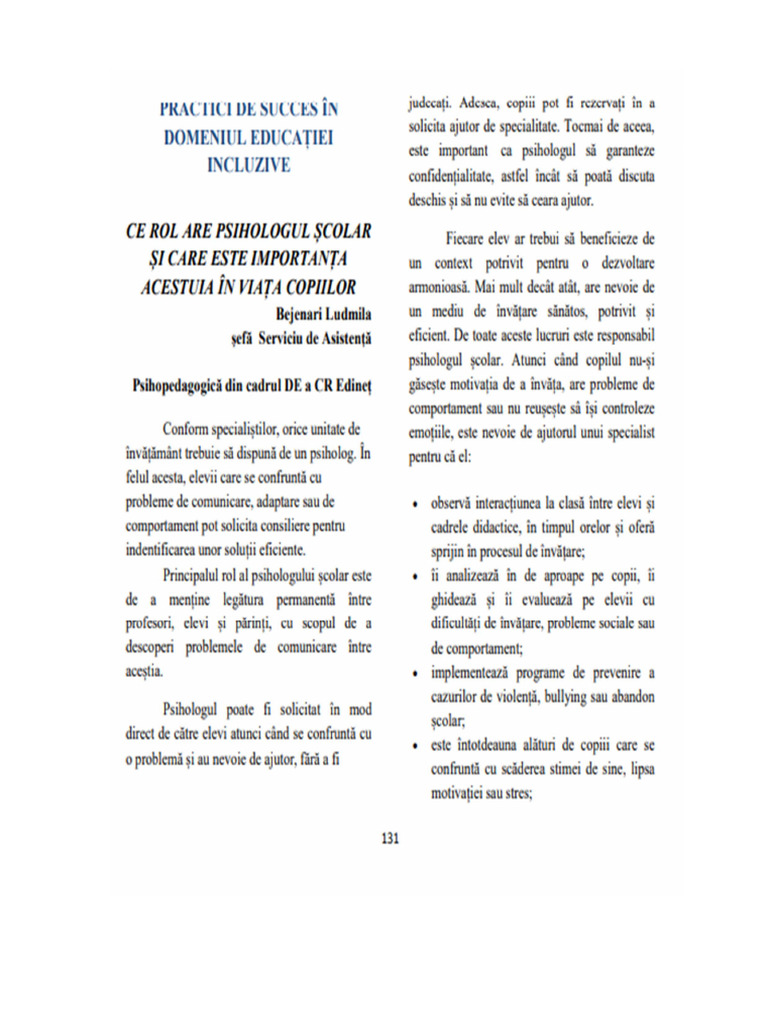Articol | PDF