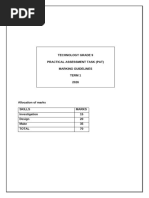 Grade 9 Technology PAT Term 1 2025 | PDF | Bridge