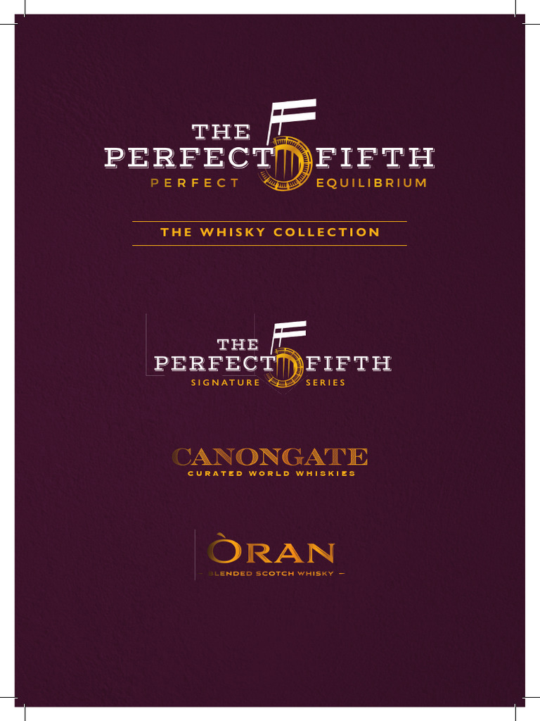The Perfect Fifth A5 Brochure NO Prices | PDF | Scotch Whisky ...