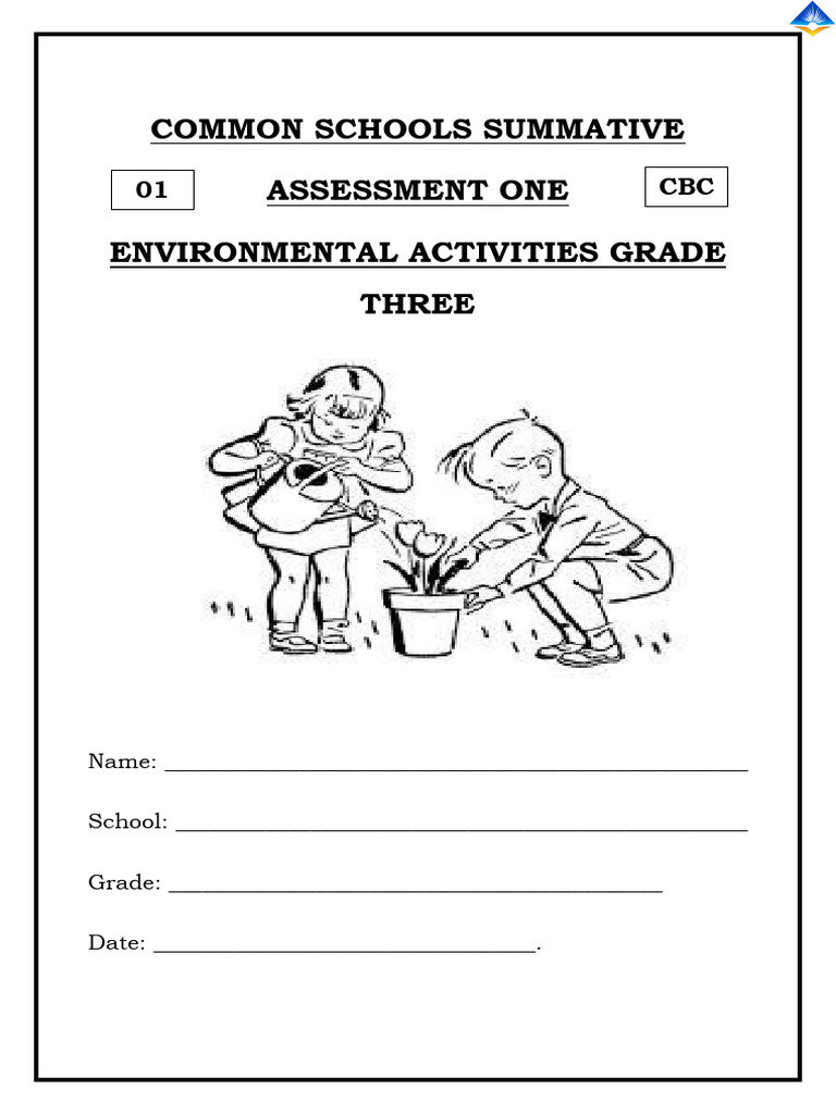 GRADE 3 Environmental Grade Three Exam | PDF