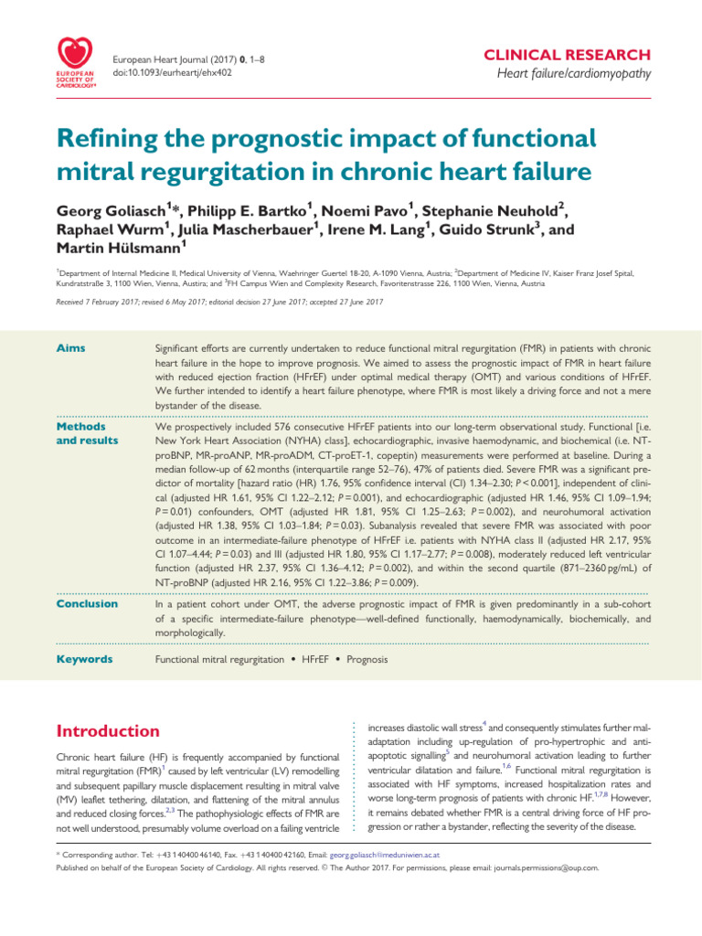 04-2018 - European Heart Journal - Refining the Prognostic Impact of ...