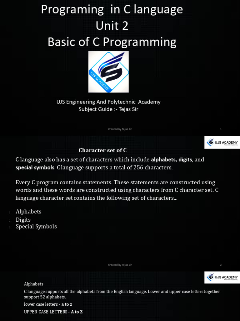 unit 2 | PDF | Computer Programming | Computer Science