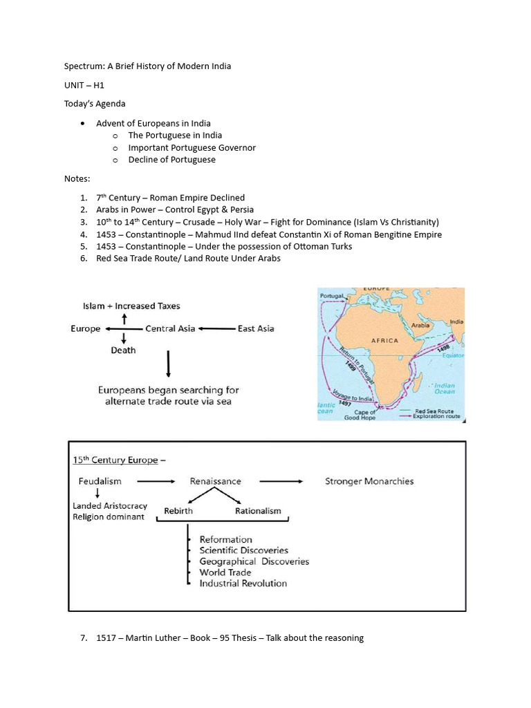 Complete Modern Indian History-1 | PDF