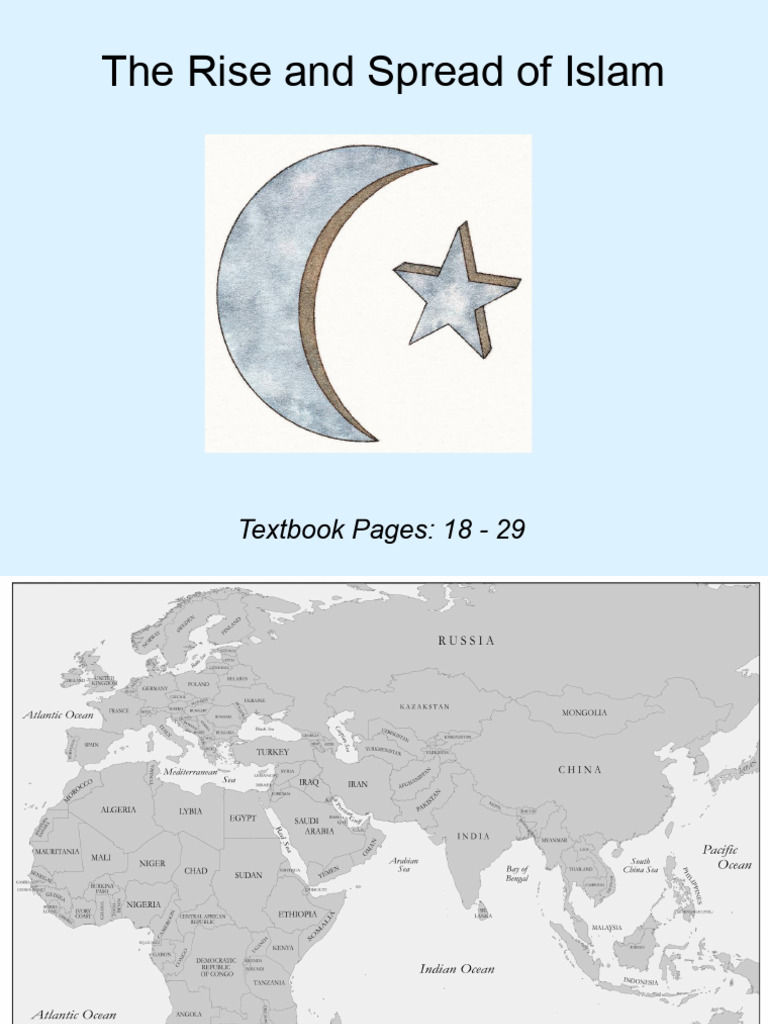 The Rise and Spread of Islam - G7 | PDF | Caliphate | Muhammad