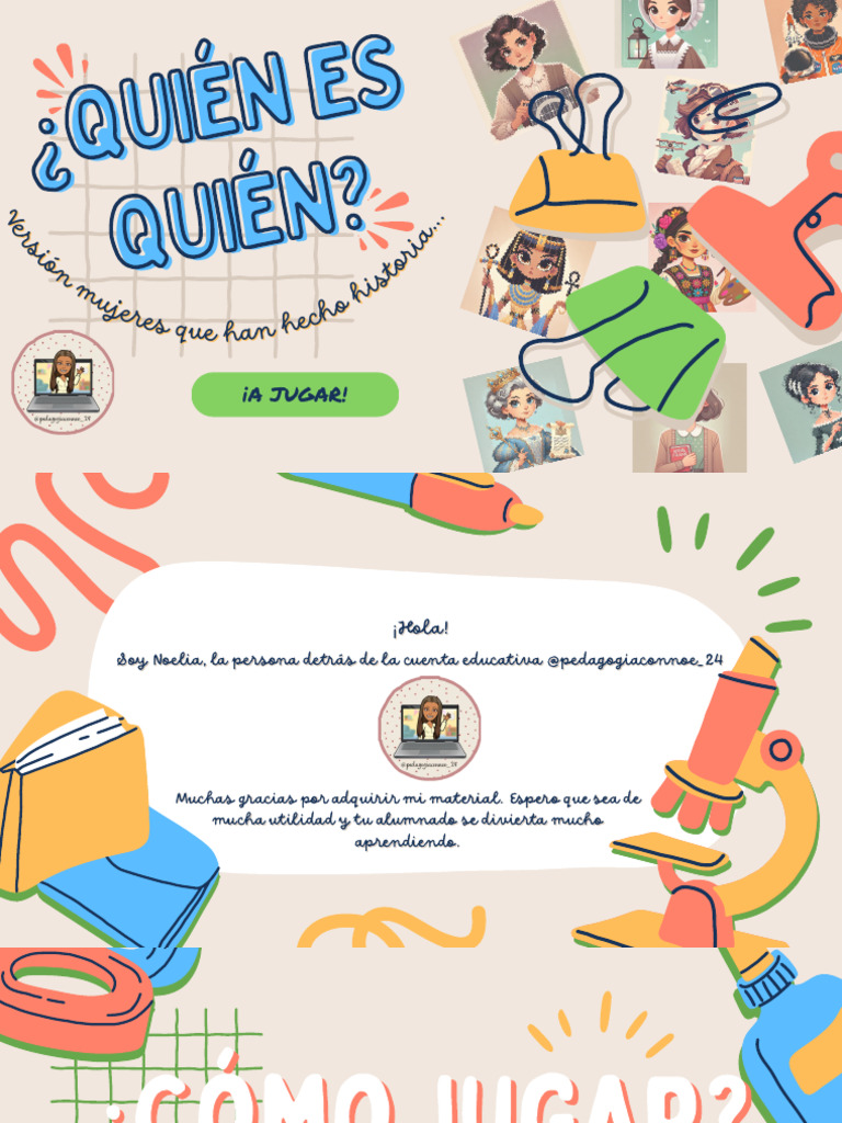 ¿Quién es quién.pdf | PDF