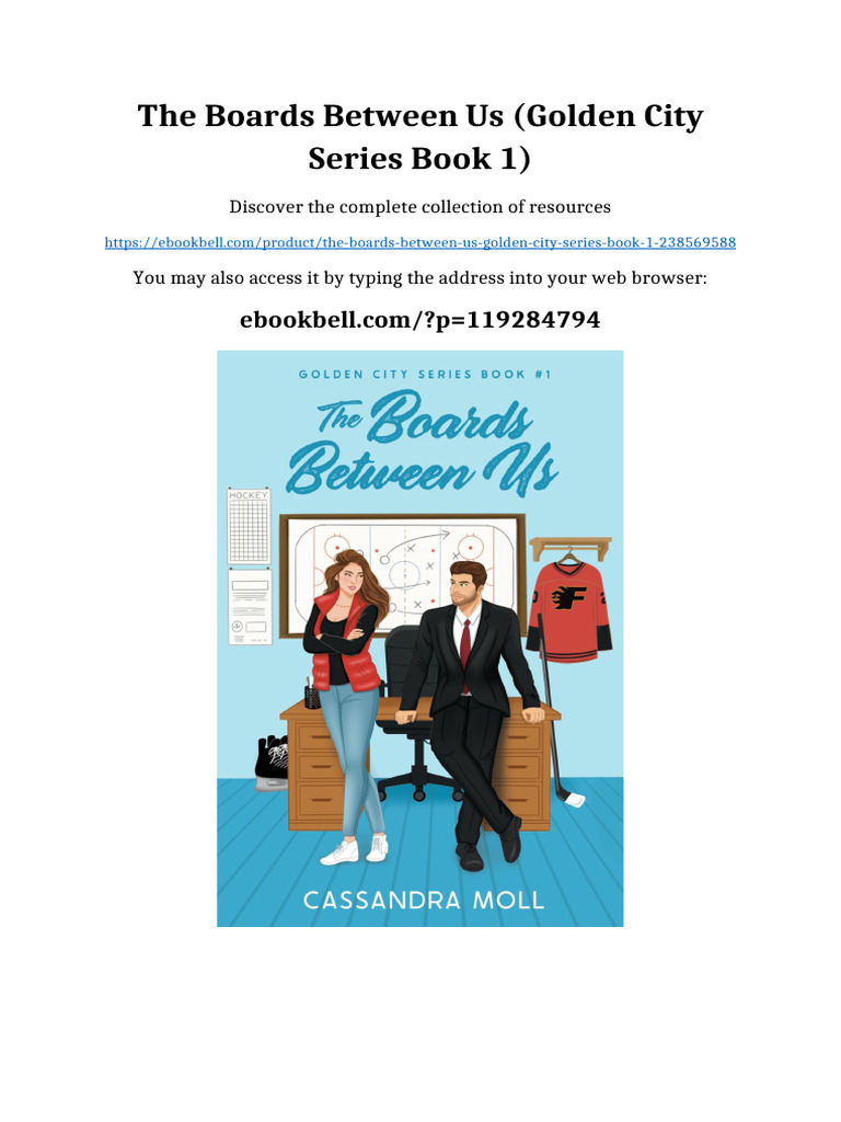 The Boards Between Us (Golden City Series Book 1) sample | PDF ...
