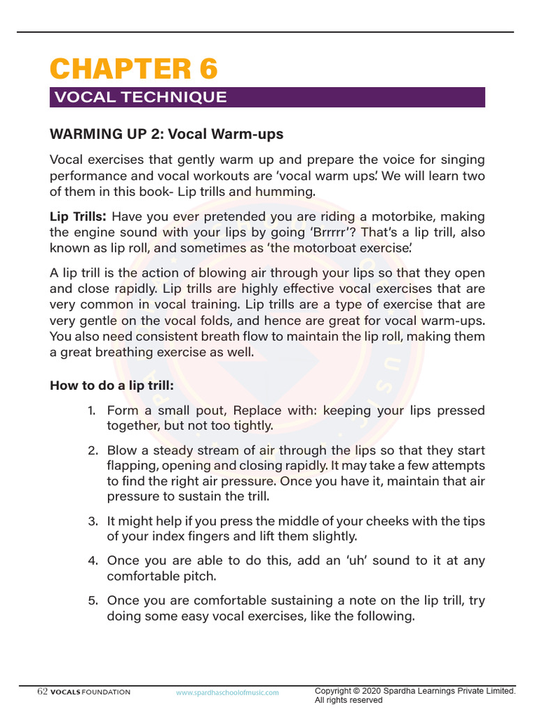 Vocal Technique | PDF